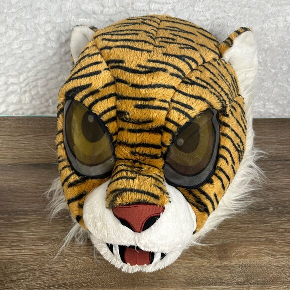 Dan Dee | Other | Dan Dee Big Greeter Heads Tiger Costume Head Mask With Fierce Fangs Big Eyes F ...